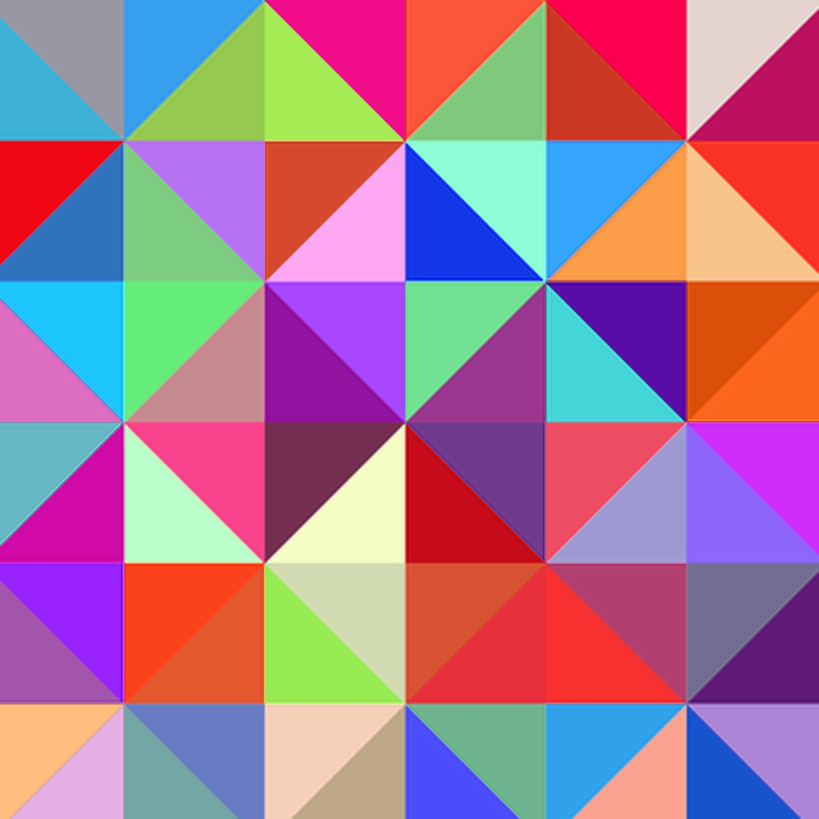 Doodlecraft: Colorful Triangles Geometric Freebies!