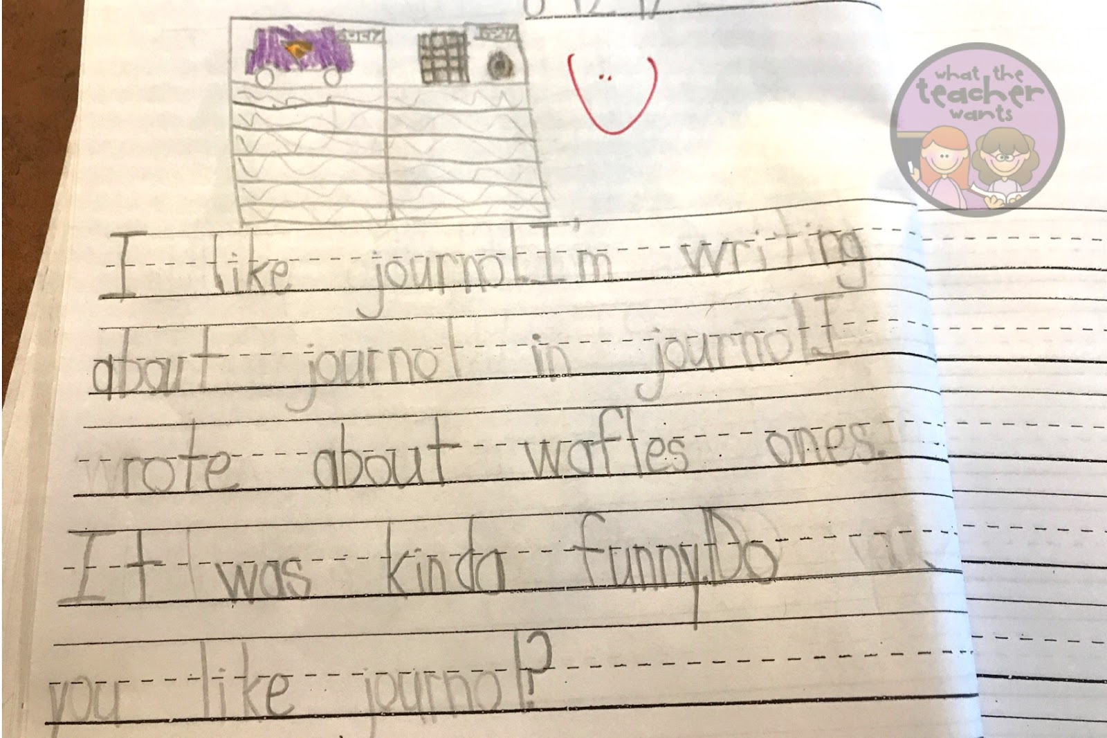 What the Teacher Wants!: Journal Writing in Grades K, 1, and 2