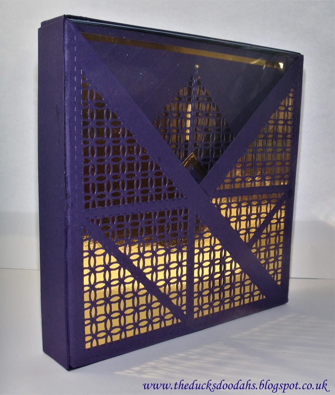 The Ducks Doodahs ......(Tales from a happy crafter): The Purple Box