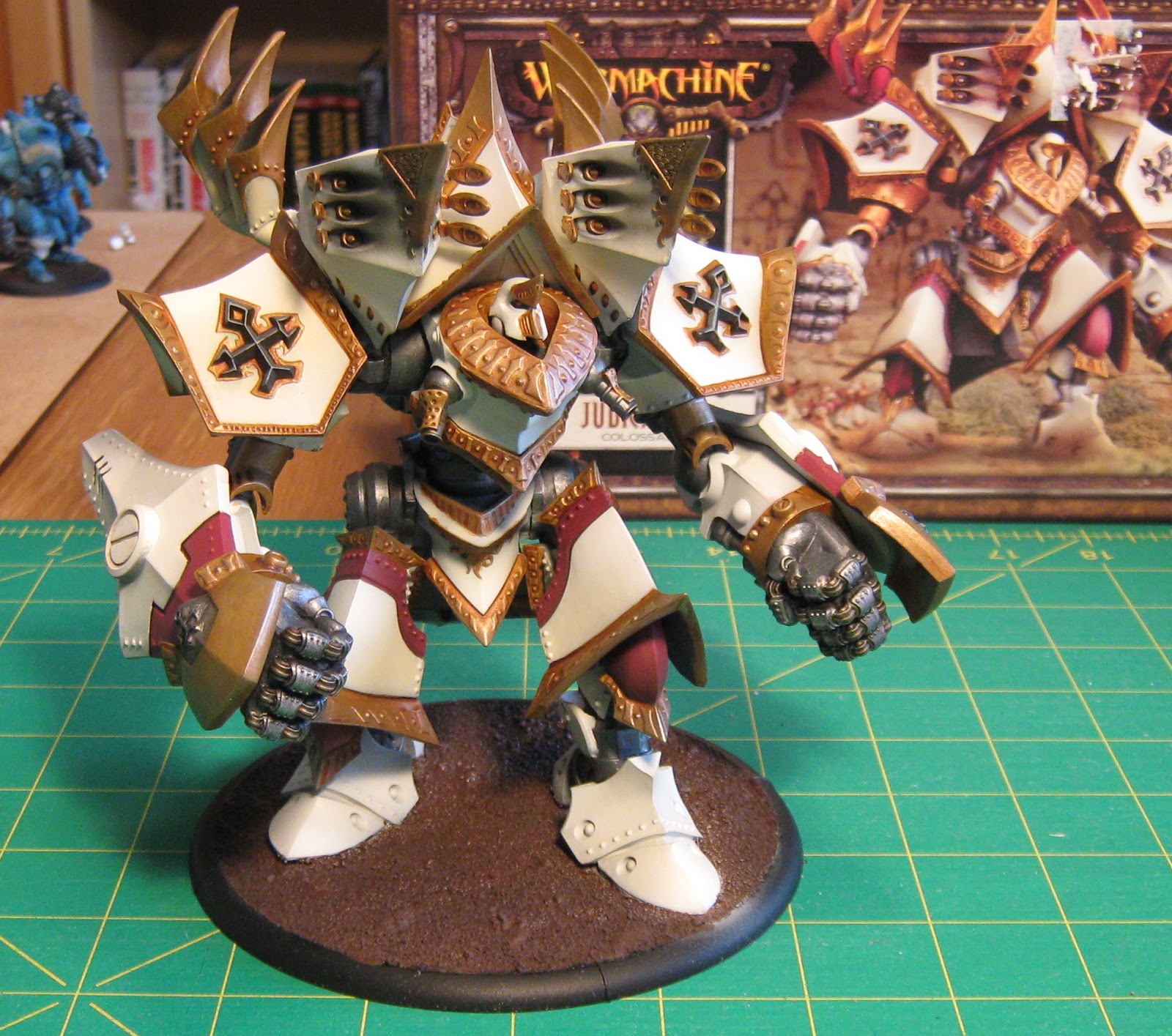 Kevin's Miniatures & Hobby Table: Step-by-Step: Judicator Colossal