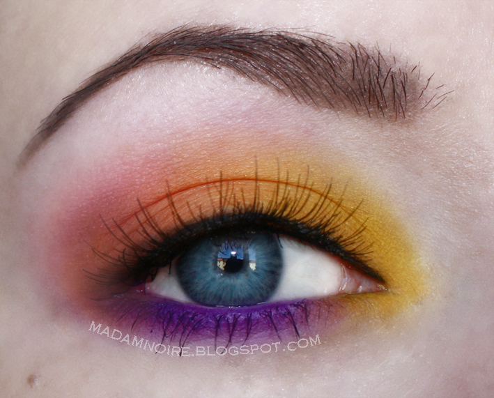 Madam Noire Makeup Studio: Tutorial: Sunrise