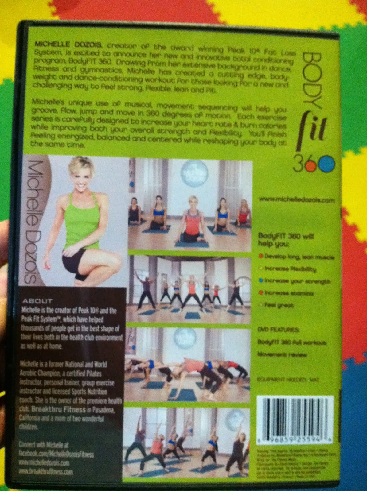EmpowerMoms: Bodyfit 360 by Michelle Dozois DVD exercise review
