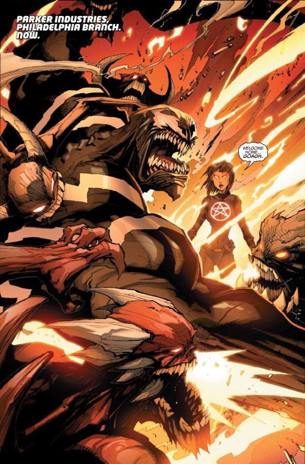 The Venom Site: venom space knight 13 preview