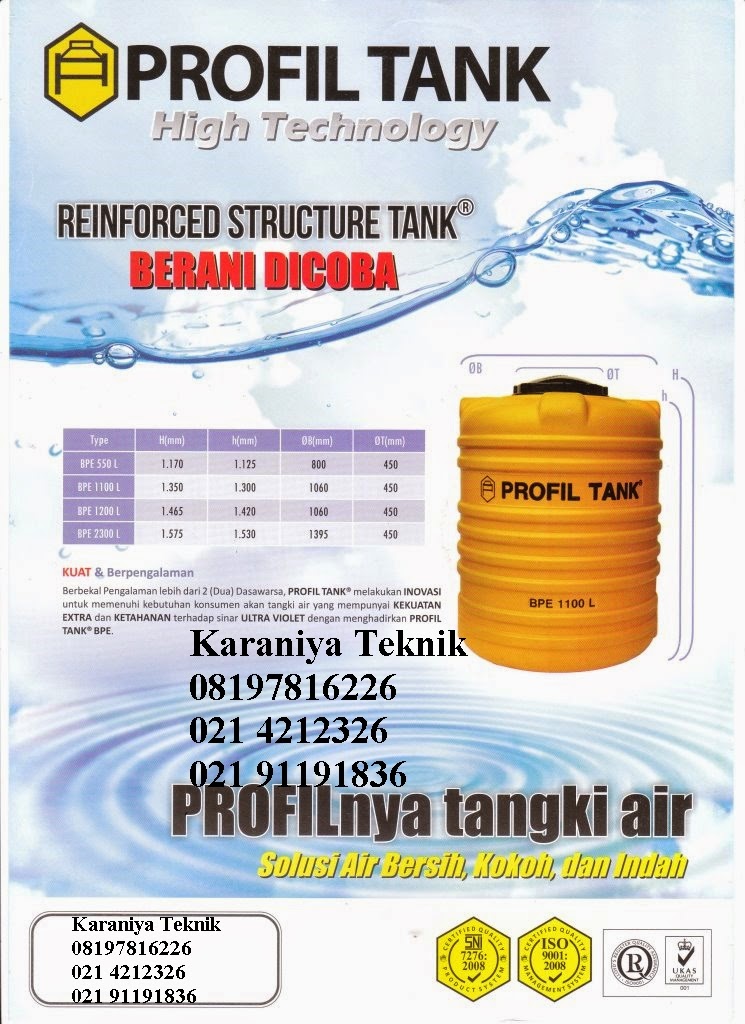 Melayani Pembelian & Tangki Profil Stainless, Tangki Stainless Profil ...