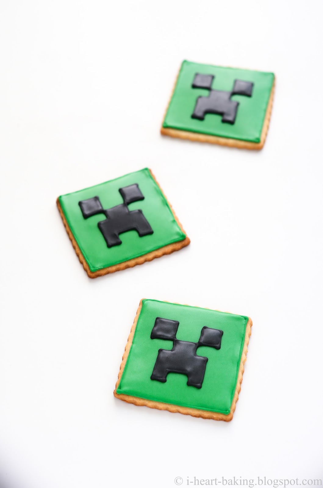 i heart baking!: minecraft cookies