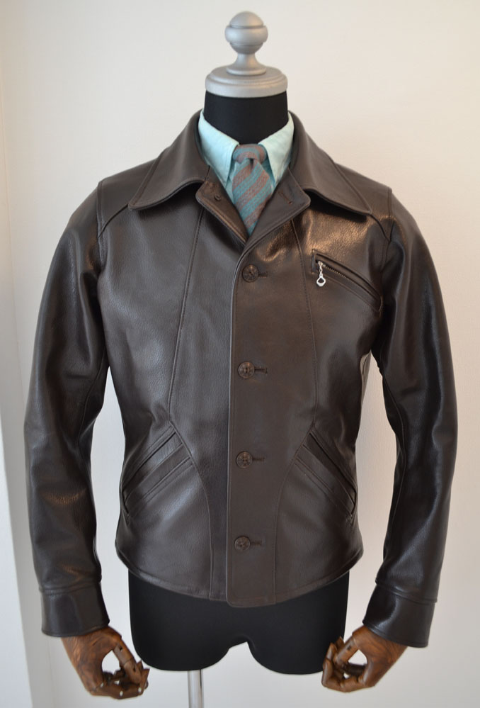 ADJUSTABLE COSTUME: 2012~13 A/W LEATHER JACKET SAMPLE