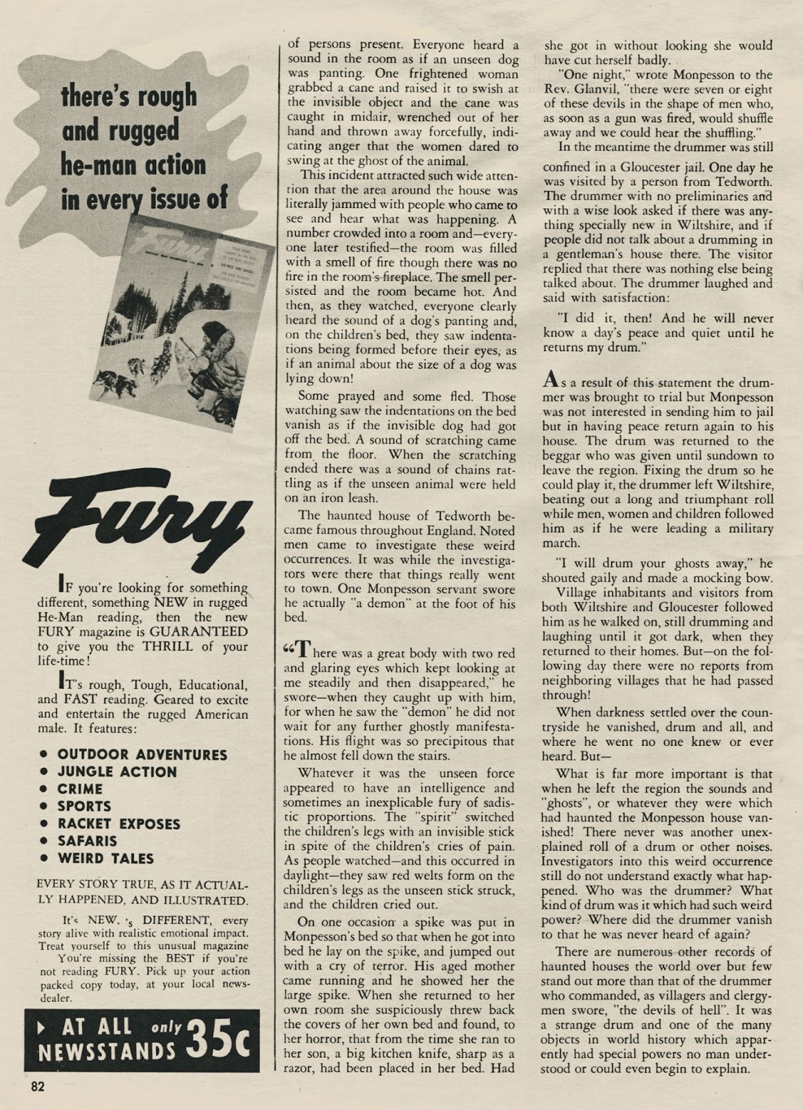 Hairy Green Eyeball 3: TRUE WEIRD #3 — complete magazine of oddities, 1956