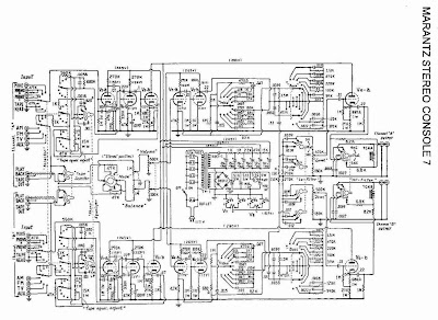 Welcome Schematic Electronic Diagram: Marantz Stereo Console 7