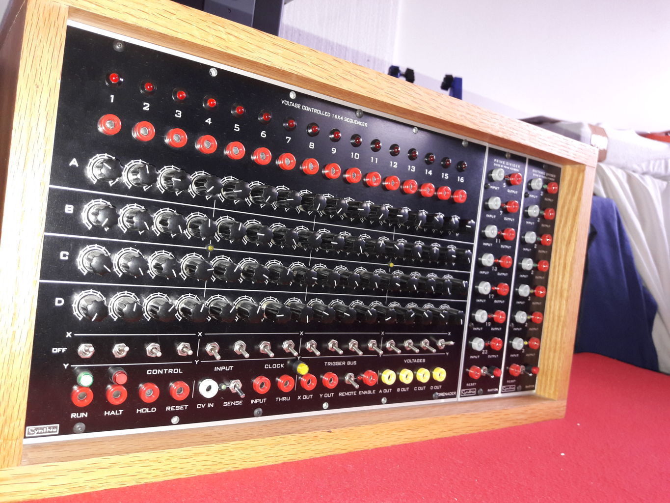 MATRIXSYNTH: CYNDUSTRIES MILTON advanced analog step Sequencer monster