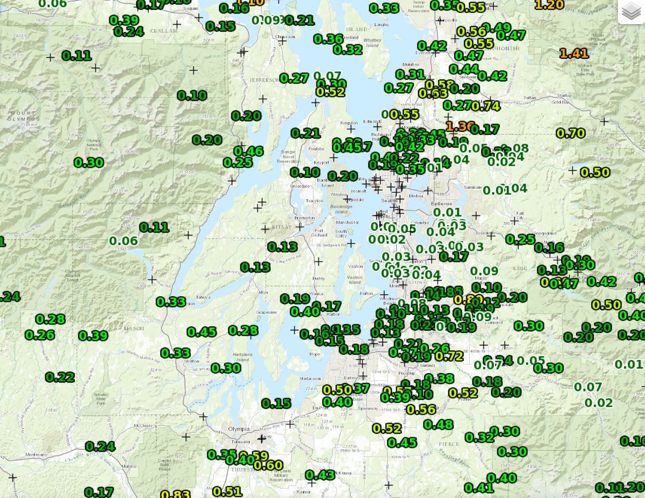 Cliff Mass Weather Blog: The Seattle Rain Shadow