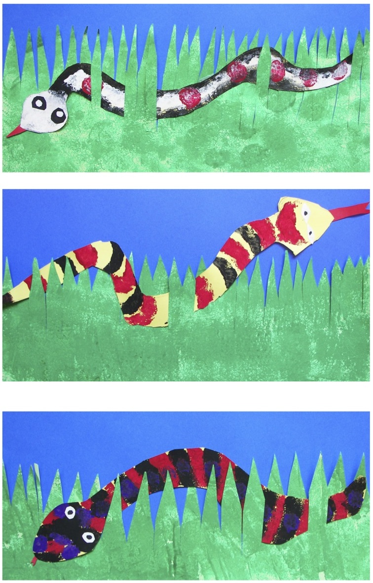 The Rolling Artroom: Snakes in the Grass, 1st-3rd Grade