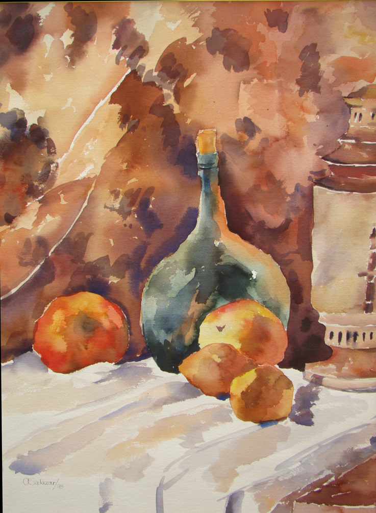 Acuarelas de Alice: BODEGONES Y FLORES