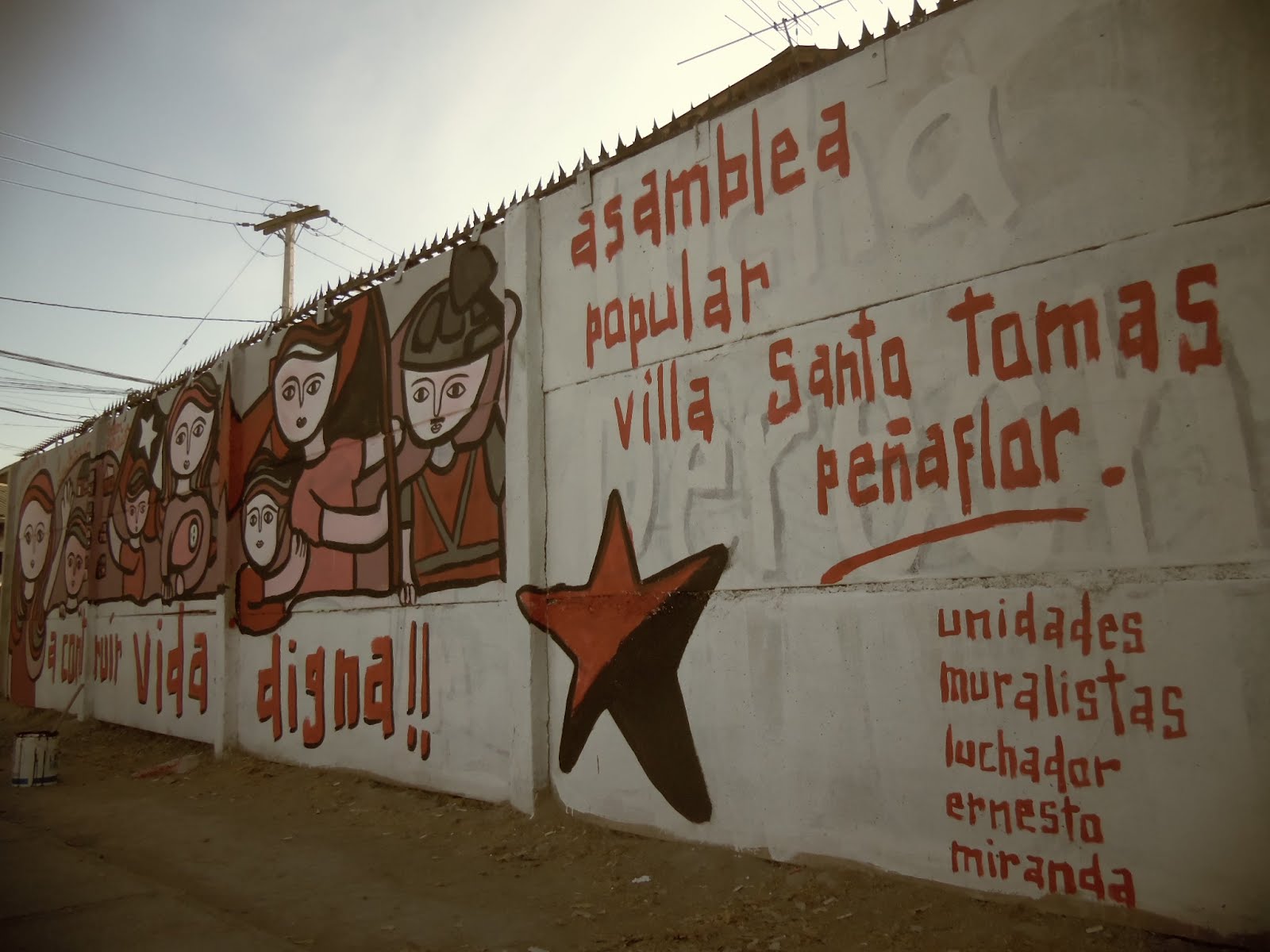 Unidades Muralistas Luchador Ernesto Miranda - UMLEM Chile