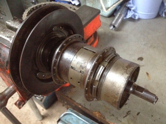 Veteran Motorcycle Hub Gear Specialist: Harley Davidson two speed hub.