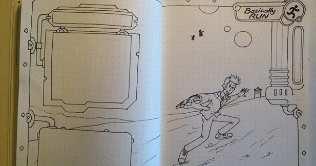 Dancing Blender: Bullet Journal Virtual Doctor Who Race
