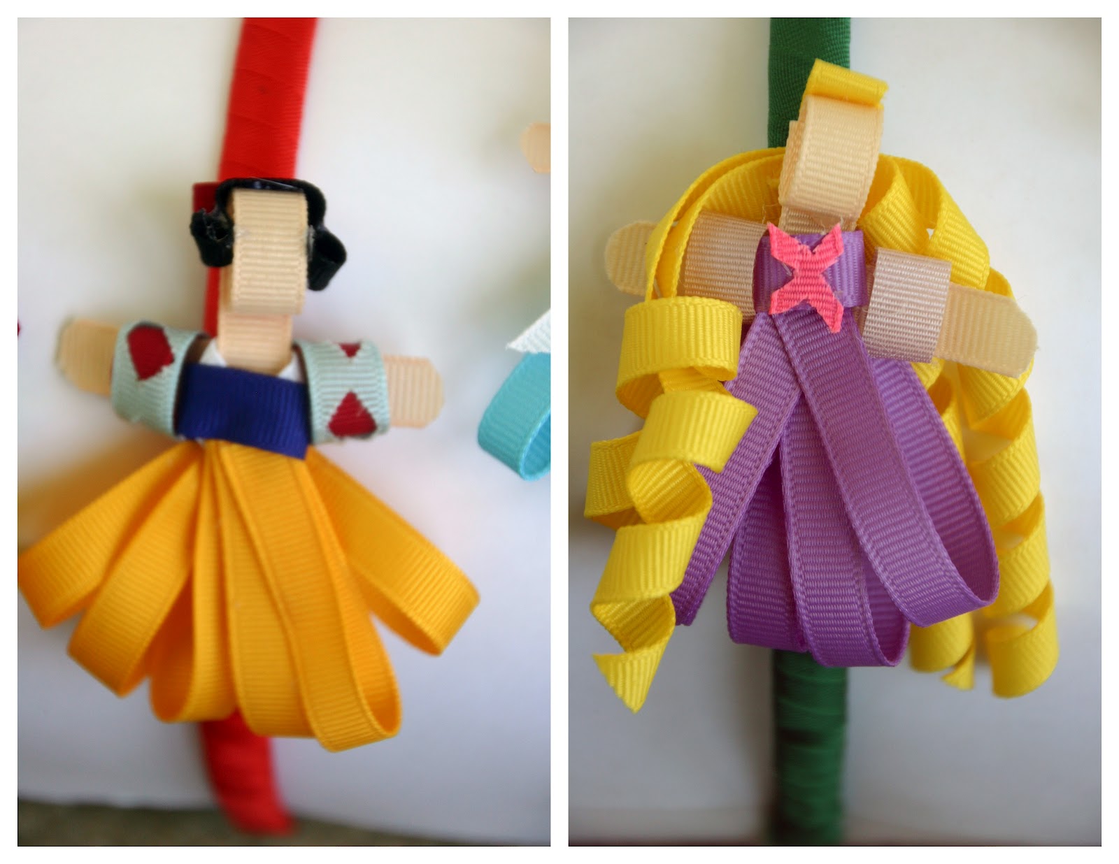 Grosgrain: Disney Princess Ribbon Sculpture Headband Tutorials