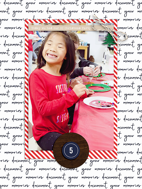 Document Your December: My Pages & Process / Scrapping with Liz