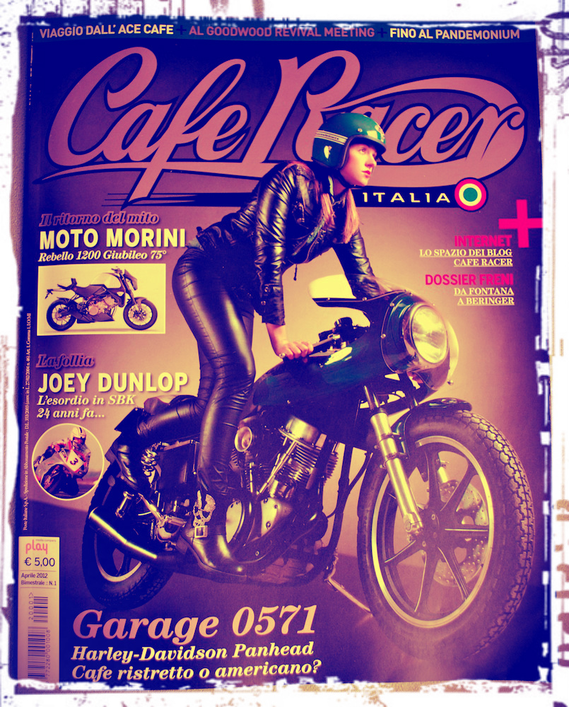 Cafe Racer Italia magazine - Inazuma café racer