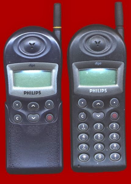 Tecnologia y Nostalgia. Mi primer móvil. Philips Diga.
