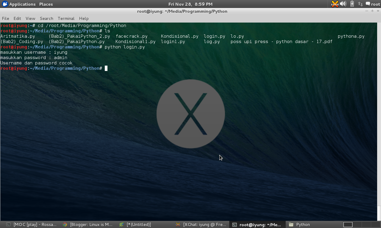 Tutorial Shell Dasar Pada Terminal - w