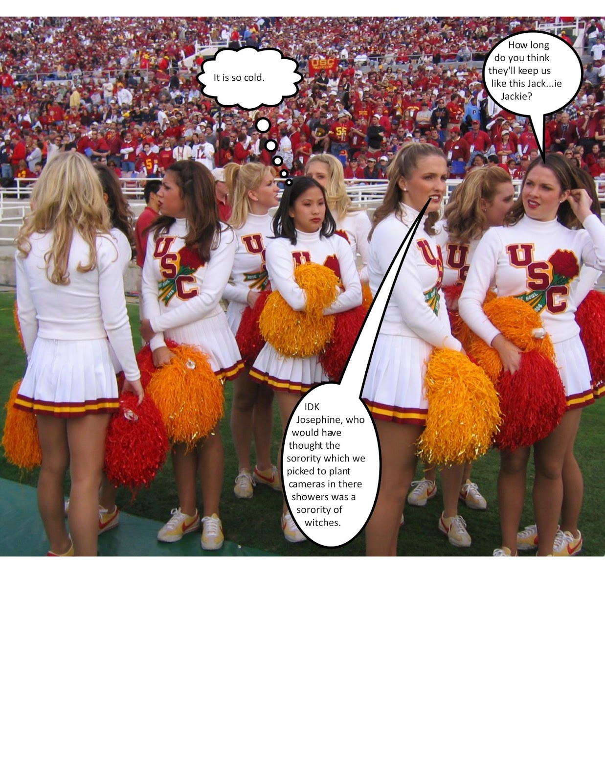 Belladonnas Musings Tg Captions The Cheer Edition