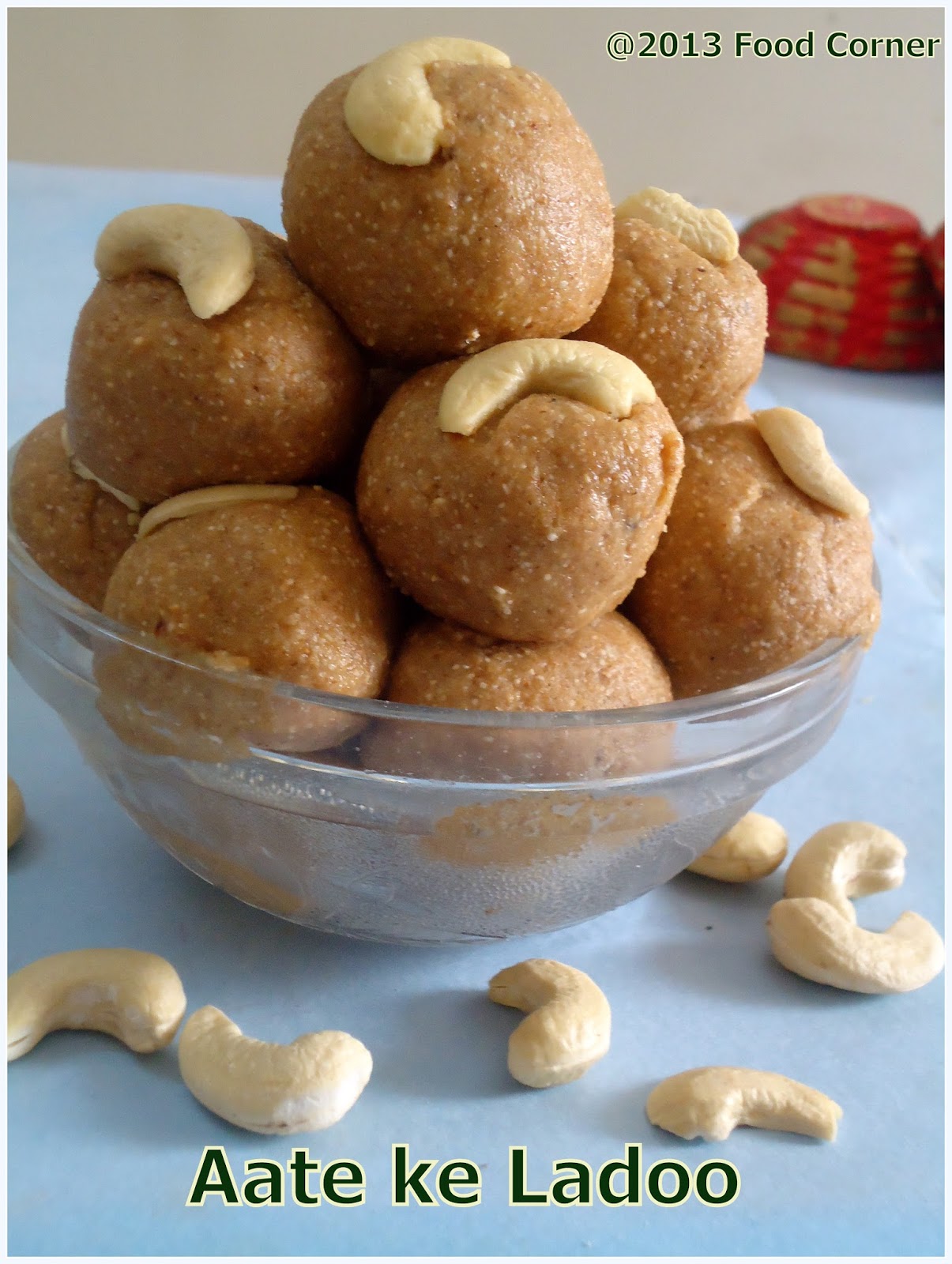 Wheat Ladoo Recipe| Aatte Ke Ladoo Recipe | Easy Sweet Recipe ~ Kiran's ...