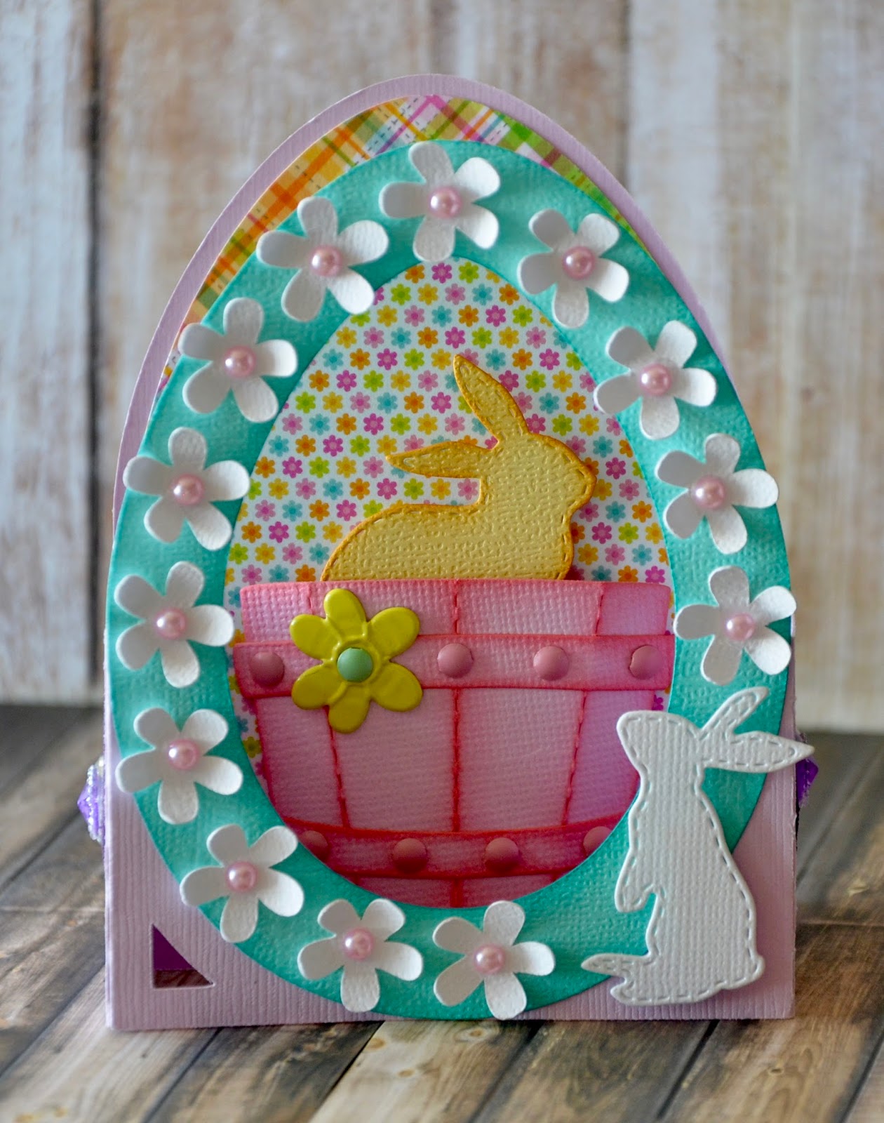 Eyelet Outlet: Easter Box Card