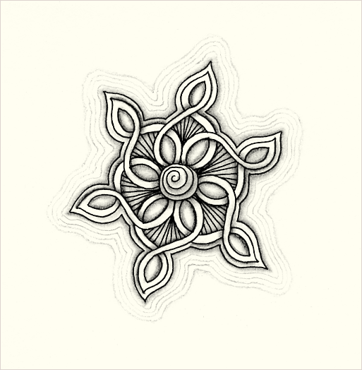 Time for Tangling: Today's Tangle - Ratoon