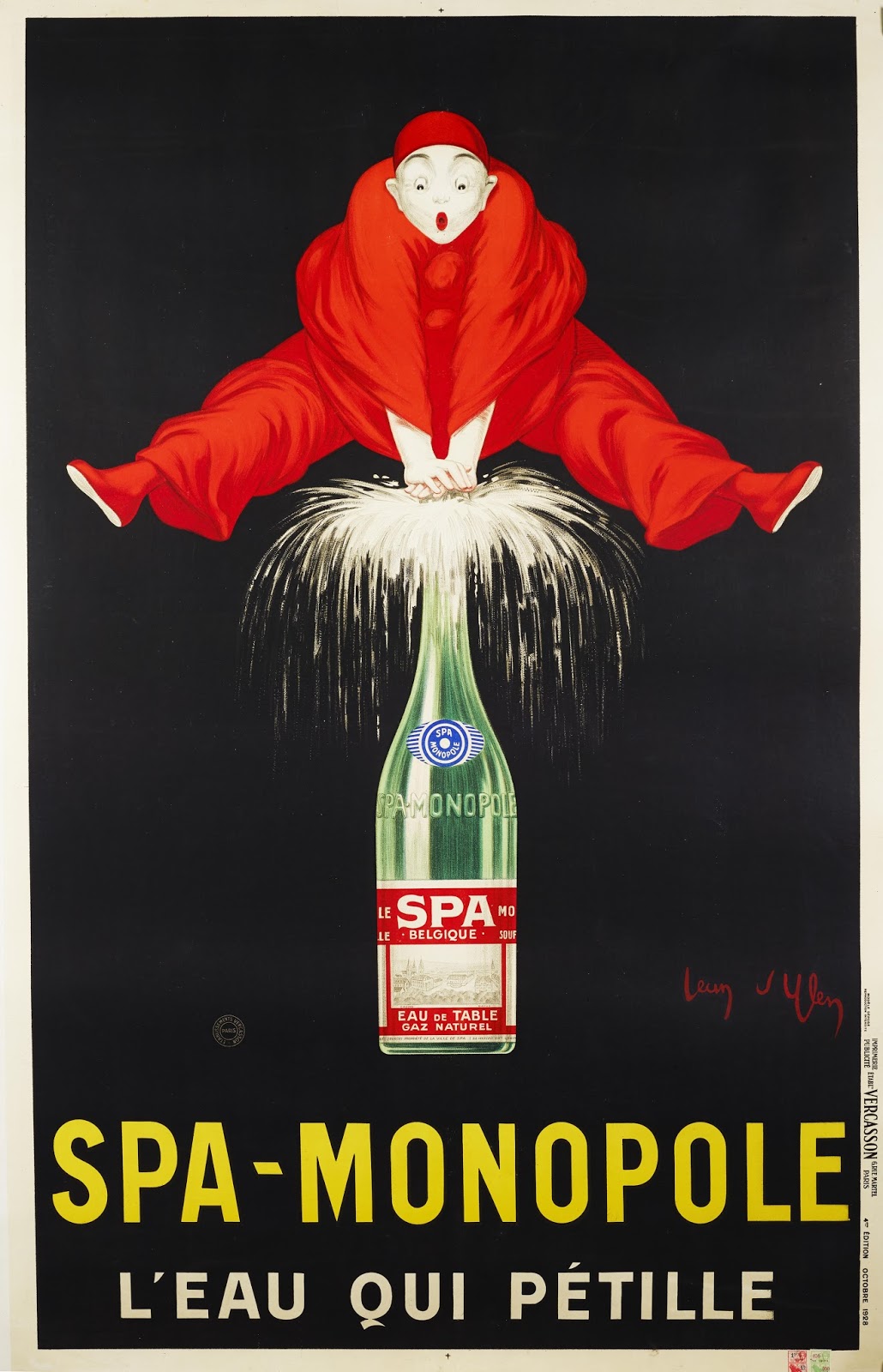 Jean d'Ylen (Jean Beguin, 1886-1938) Affiche Spa-Monopole (1923 ...