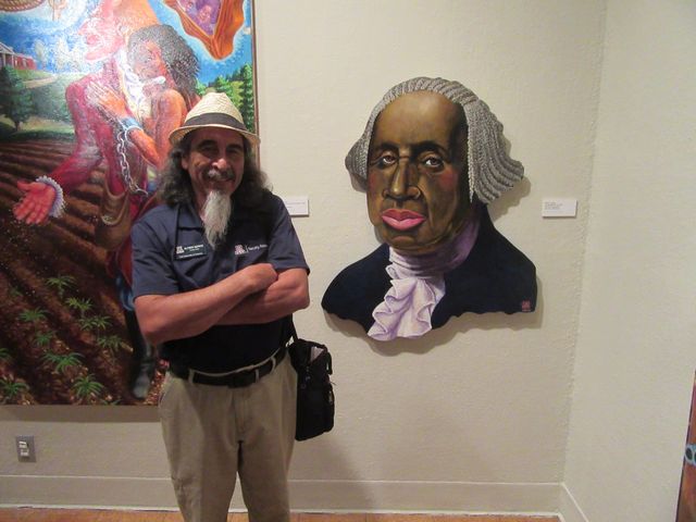 Desert Triangle Print Carpeta: Chalk the Block 2016