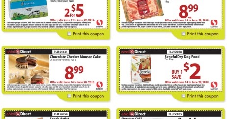 Canadian Daily Deals: Safeway Email Direct Coupons (June 14-20)