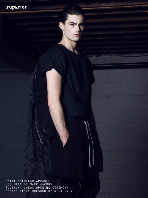 ELITE MODEL MANAGEMENT TORONTO : Liam for Superior Magazine!