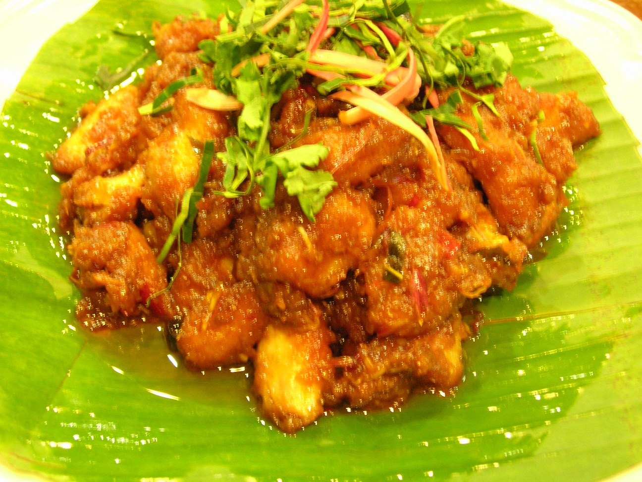 My Kitchen Aromas: Fragrant fried chicken/prawns