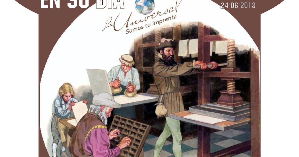 LA UNIVERSAL imprenta: FELIZ DÍA DE TIPÓGRAFO