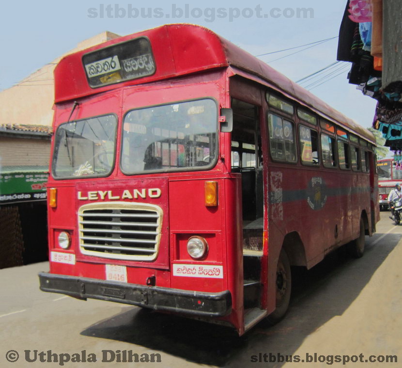 SLTB buses - ශ්‍රී ලංගම බස්: CTB bodied Ashok Leyland Viking bus from ...