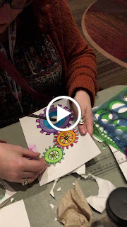 Art Room Blog: STEAM 3rd Grade Gears Lesson Workshop at NAEA 17