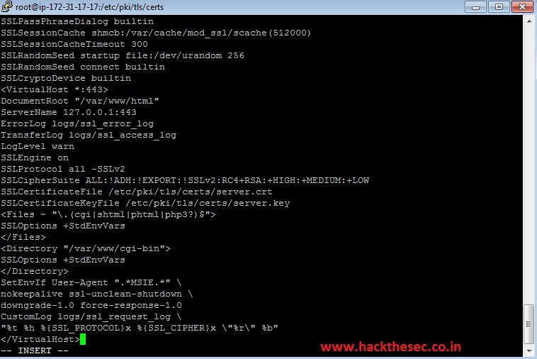 Apache HTTP Secure Server Configuration for CentOS 7 - Hack The Sec ... Apache HTTP Secure Server Configuration for CentOS 7 - Hack The Sec ...