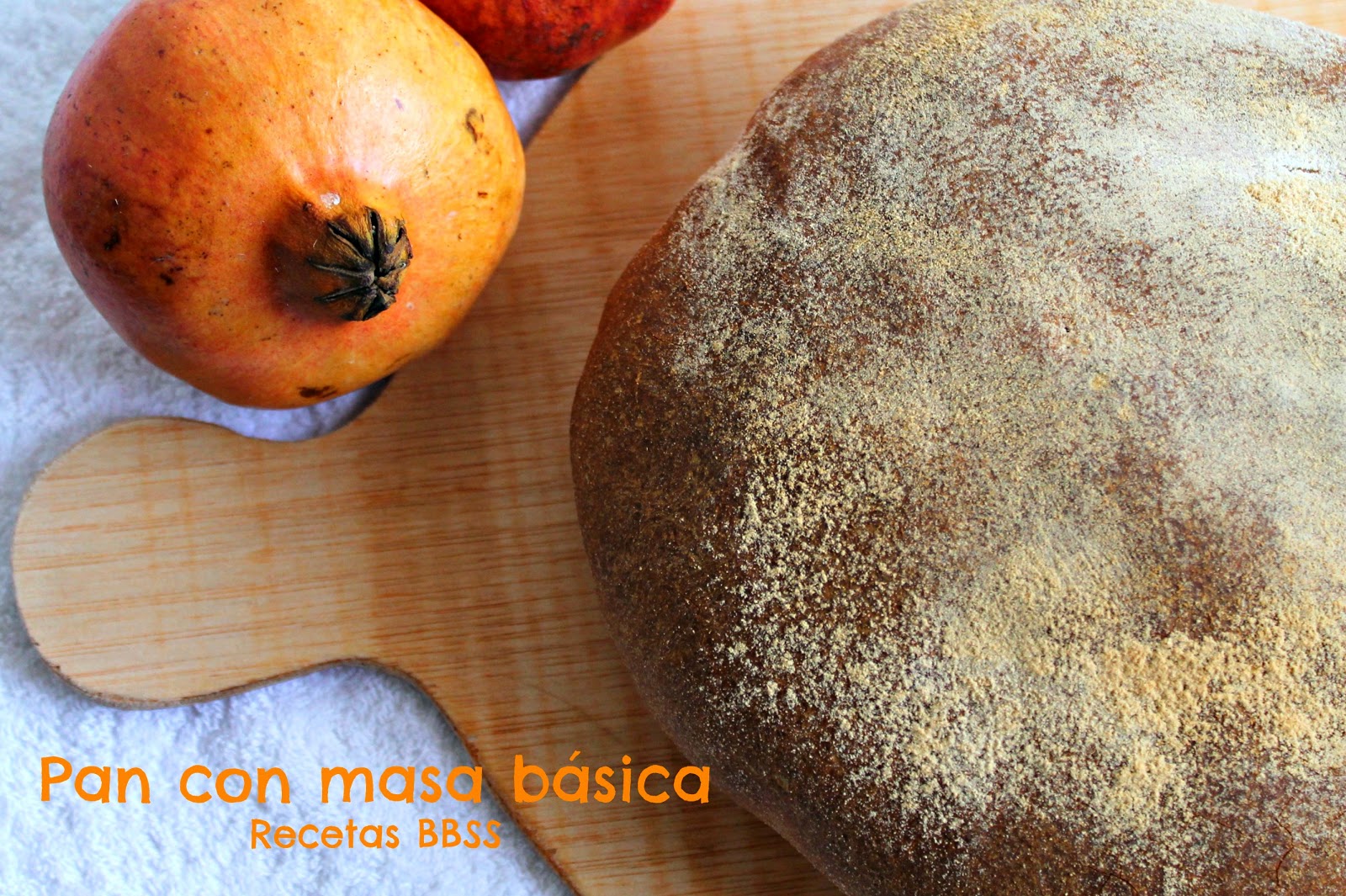 Recetas BBSS: Pan con masa básica. Ficha 1
