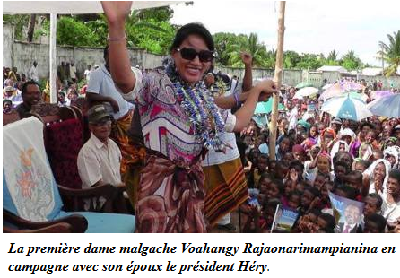Qui est la première dame malgache Voahangy Rajaonarimampianina ...