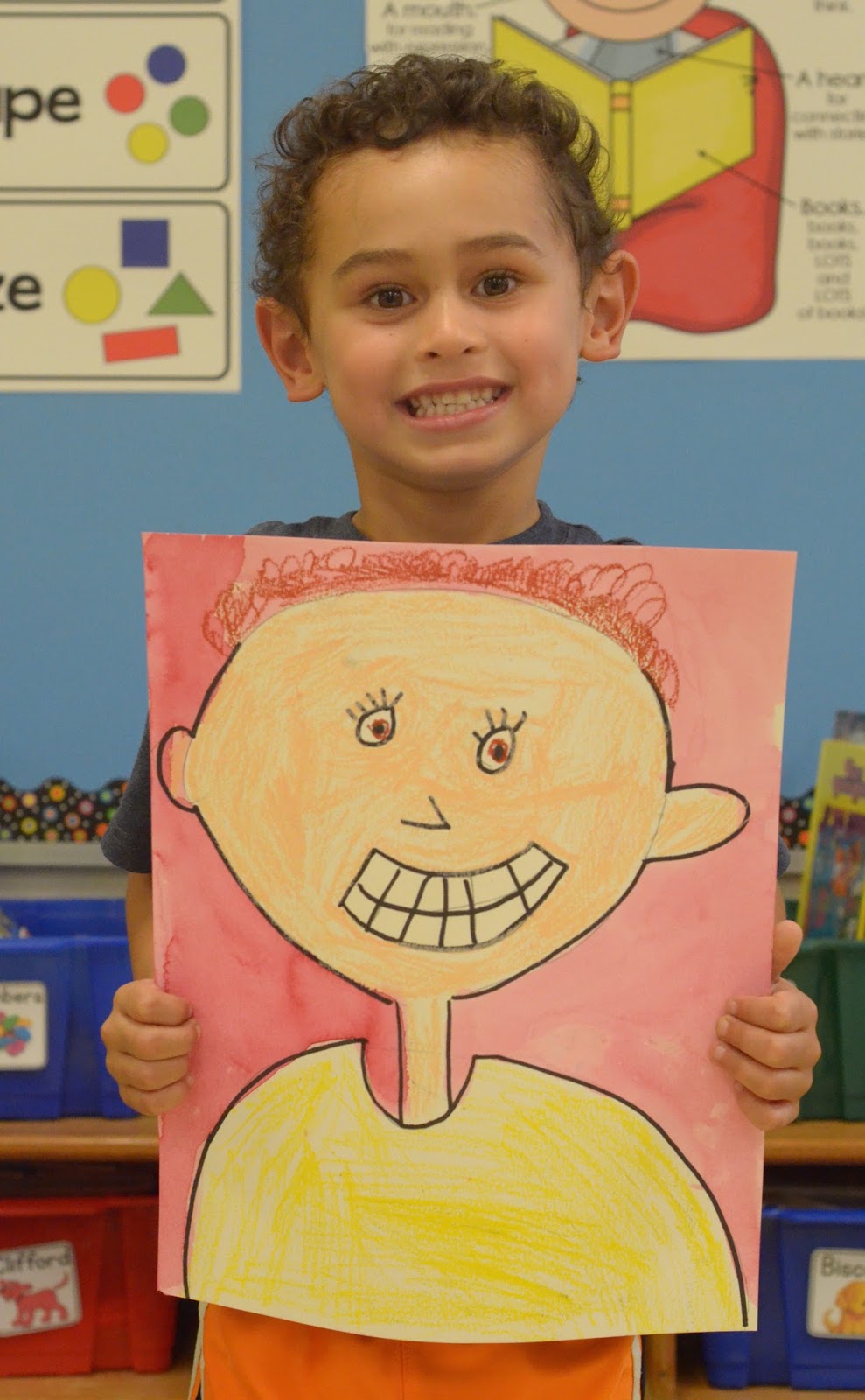 A Place Called Kindergarten: our self-portraits...
