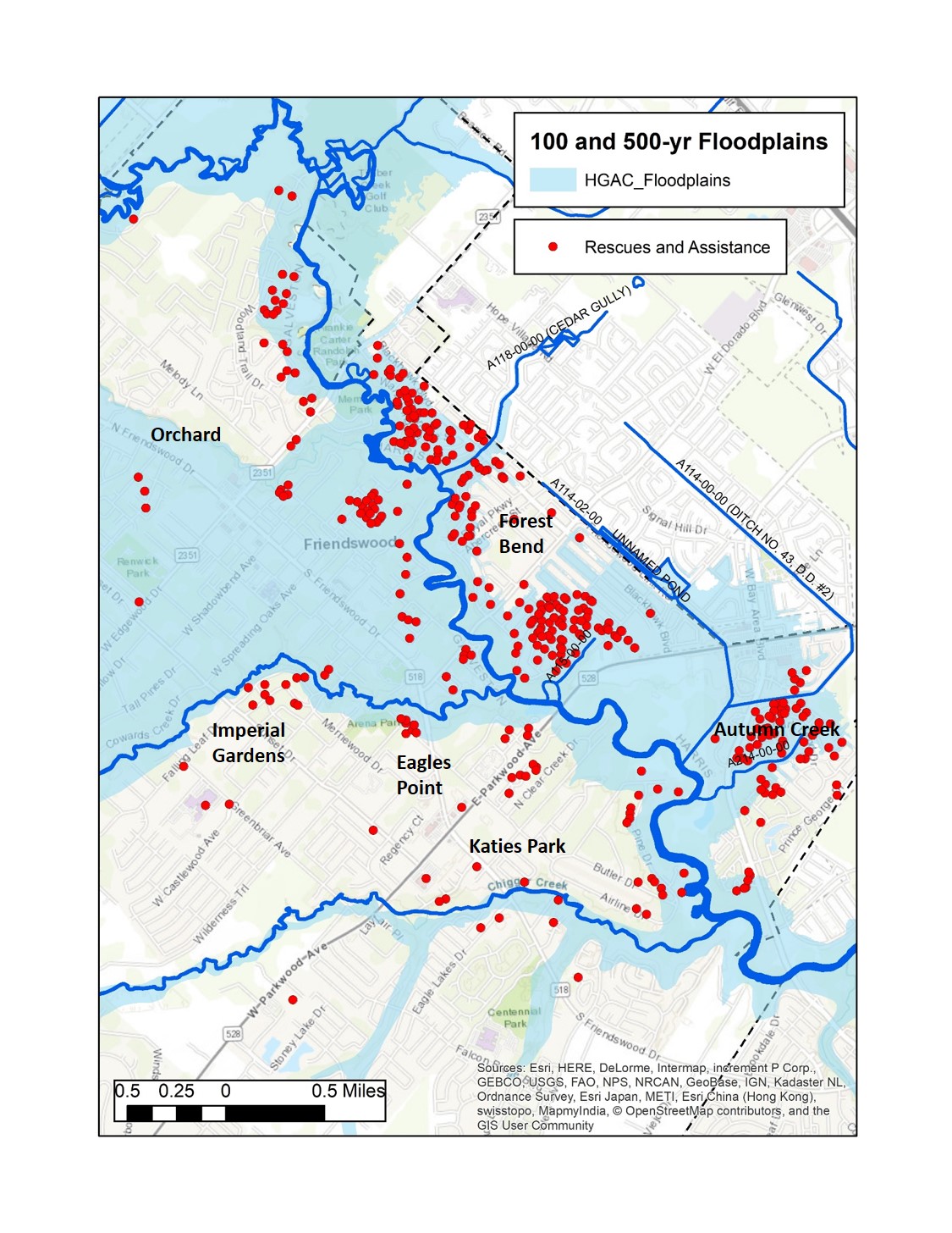 Lessons from heavy flooding in Friendswood - when to evacuate?