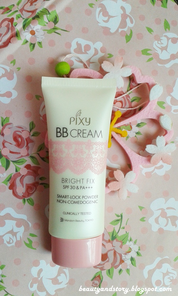 Beauty & Story: Review: PIXY BB Cream Bright Fix (Ochre)