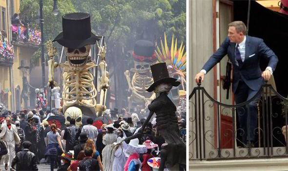 007 TRAVELERS: VIDEO: "SPECTRE" filming in Mexico City, Mexico 22 March ...