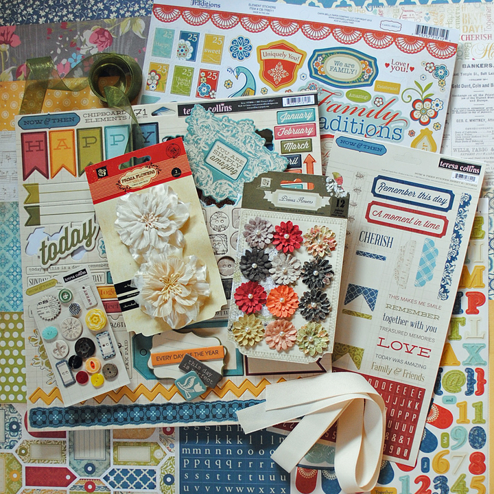 A Stash of Pretty Paper: My Creative Scrapbook January Main Kit