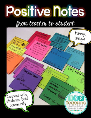 Positive Notes - Building Classroom Community! - SSSTeaching