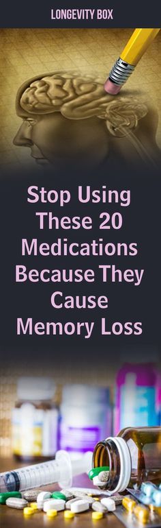 STOP USING THESE 20 MEDICATIONS BECAUSE THEY CAUSE MEMORY LOSS - HEALTH ...