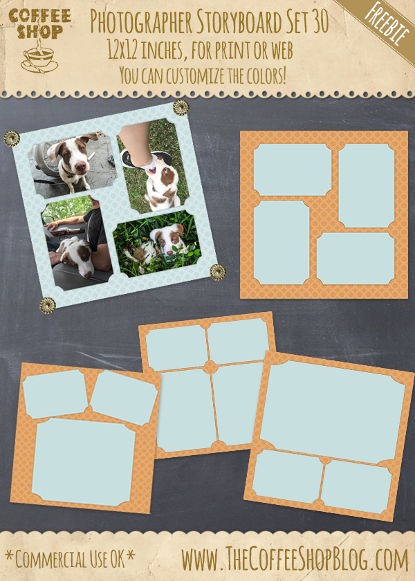 The CoffeeShop Blog: CoffeeShop Photographer Storyboard Set 30: Set of ...