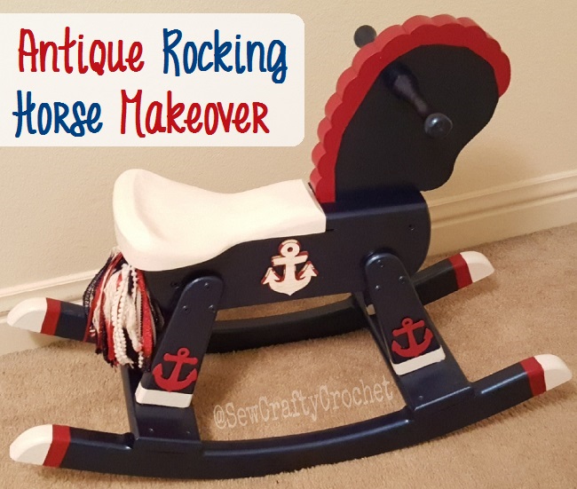 Nautical Antique Rocking Horse - Sew Crafty Crochet