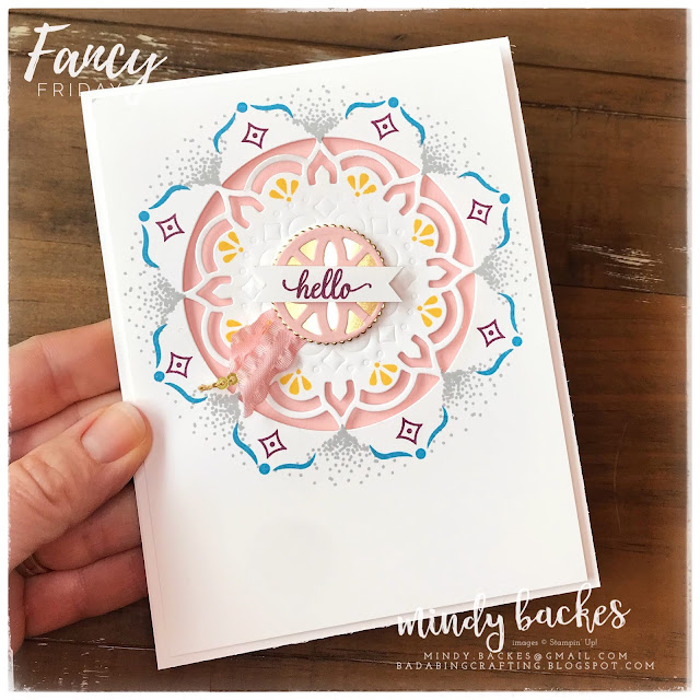 Bada-Bing! Paper-Crafting!: Fancy Friday Blog Hop - A Color Challenge