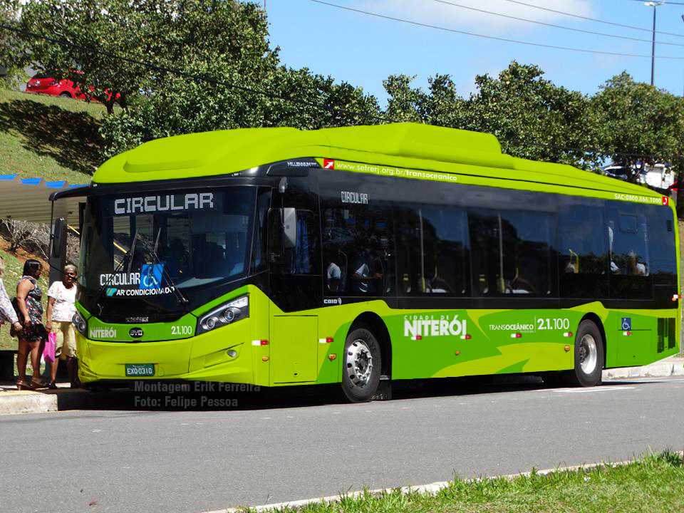 CAIO MILLENNIUM BRT 2017 ELÉTRICO - NITERÓI